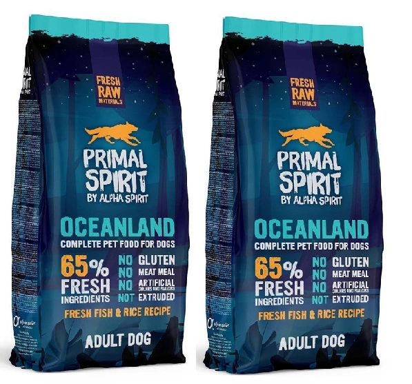 PRIMAL SPIRIT 65% Oceanland 2x12kg | Krteckem.cz - Zverimex nízké ceny
