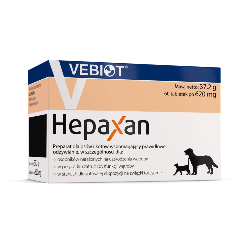 VEBIOT Hepaxan 60 tablet | Krteckem.cz - Zverimex nízké ceny