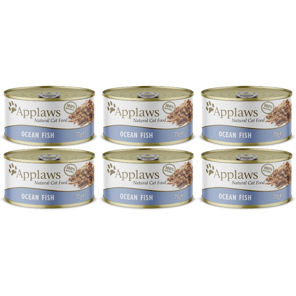 Applaws Cat Ocean Fish 6x70g | Krteckem.cz - Zverimex nízké ceny